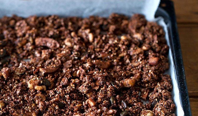 Čokoládové müsli - Recepty.cz - On-line kuchařka